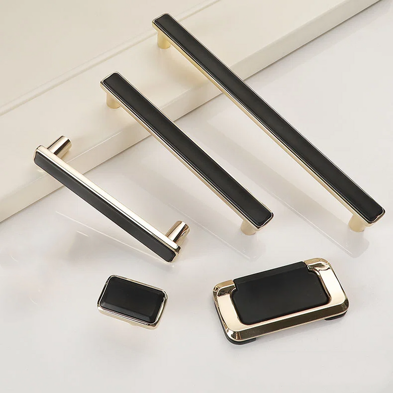Goldenwarm Cabinet Handles and Knobs Modern Kitchen Cabinet Hardware