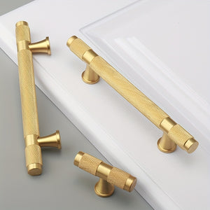 Goldenwarm Cabinet Pulls Solid Brass Gold Kitchen Handles Dresser Pulls