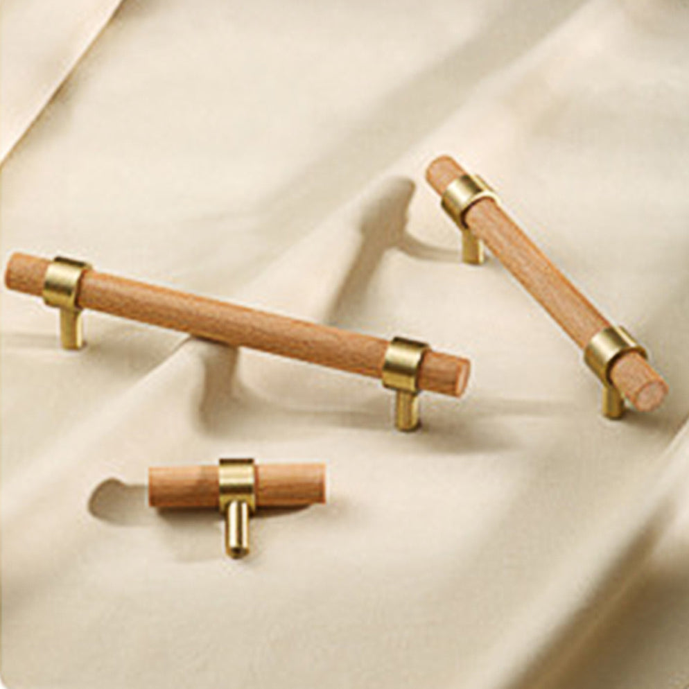 Goldenwarm Glass Cabinet Pulls Cabinet Door Drawer Handle Double Hole ...
