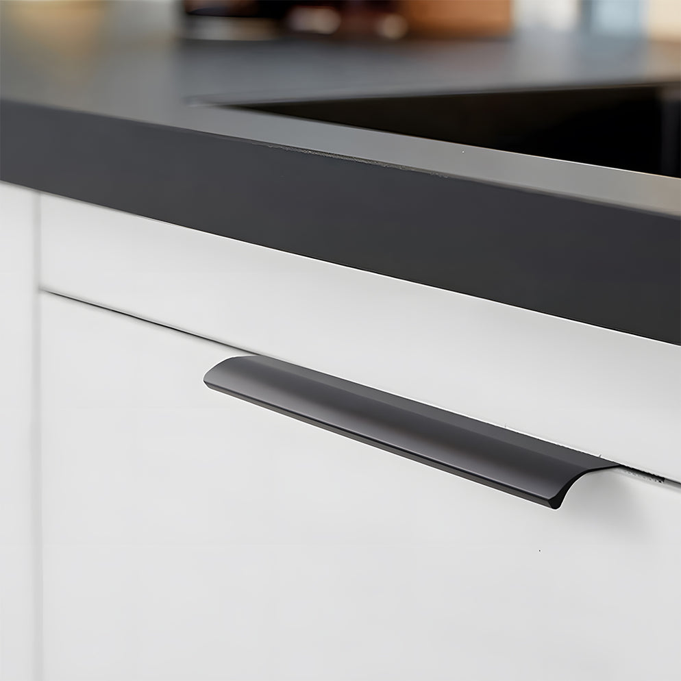 Modern Kitchen Cupboard wardrobe door Edge Cabinet Handles | Goldenwarm