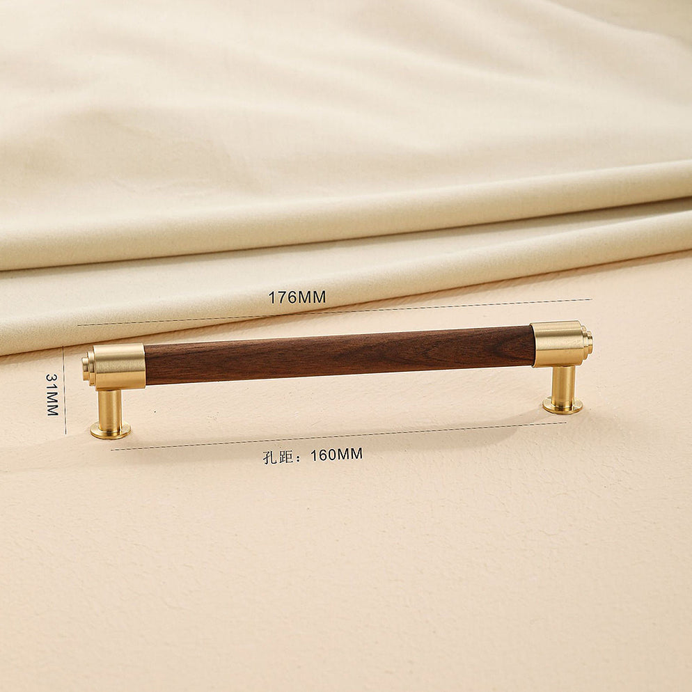 Goldenwarm Glass Cabinet Pulls Cabinet Door Drawer Handle Double Hole ...