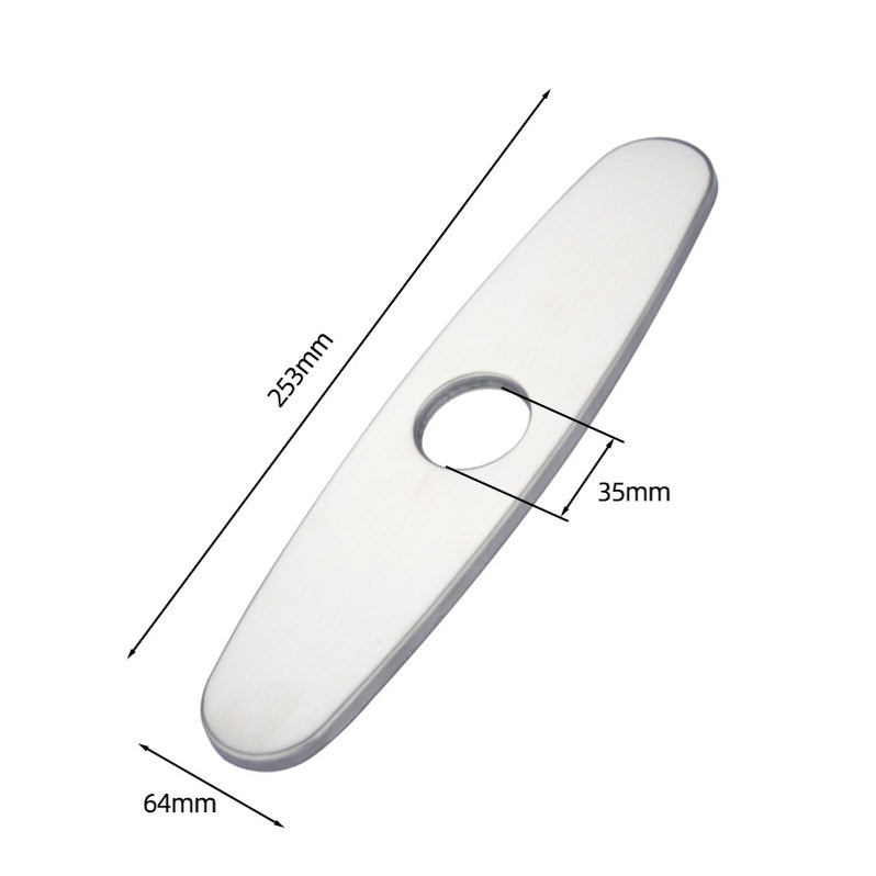 Goldenwarm Sink Cover Plate for 1 or 3 Hole Bathroom or Kitchen Faucet