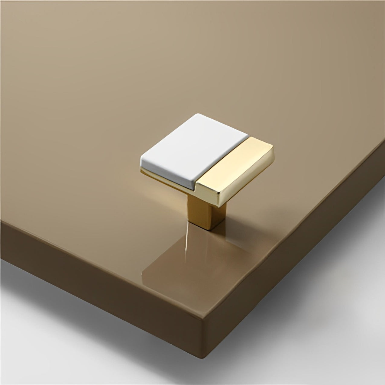 Goldenwarm Modern Hardware Kitchen Trash Cabinet Handles and Knobs