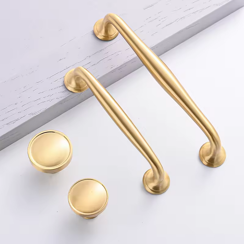Various Brass Cabinet Pulls & Handles from Goldenwarm