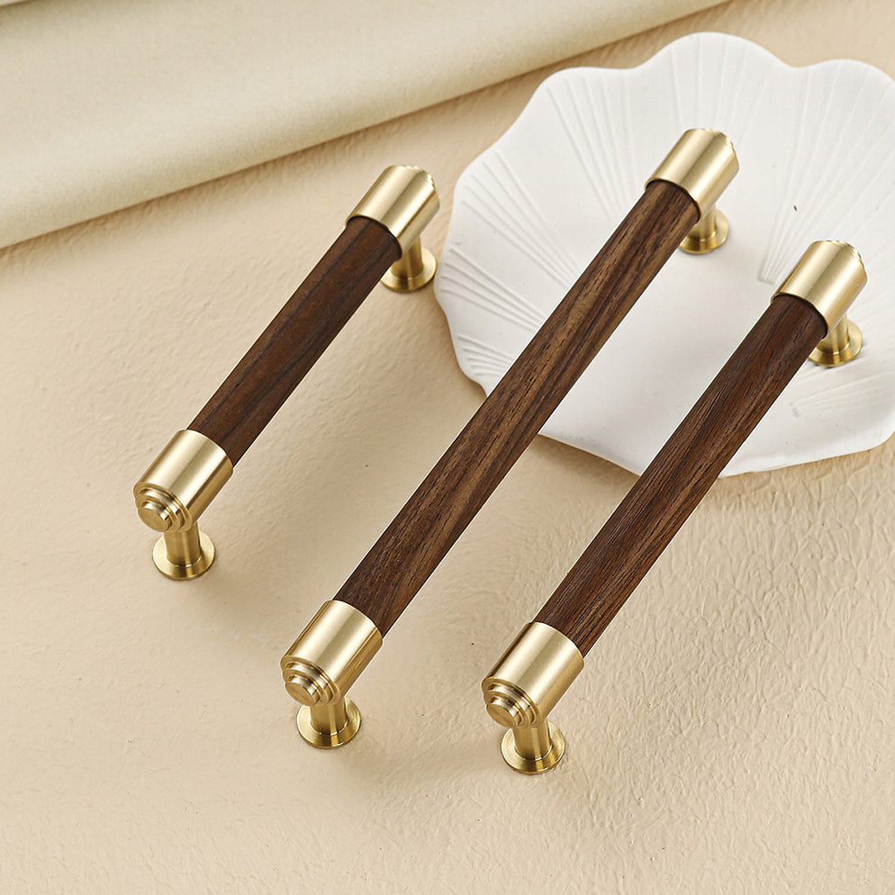 Goldenwarm Glass Cabinet Pulls Cabinet Door Drawer Handle Double Hole ...