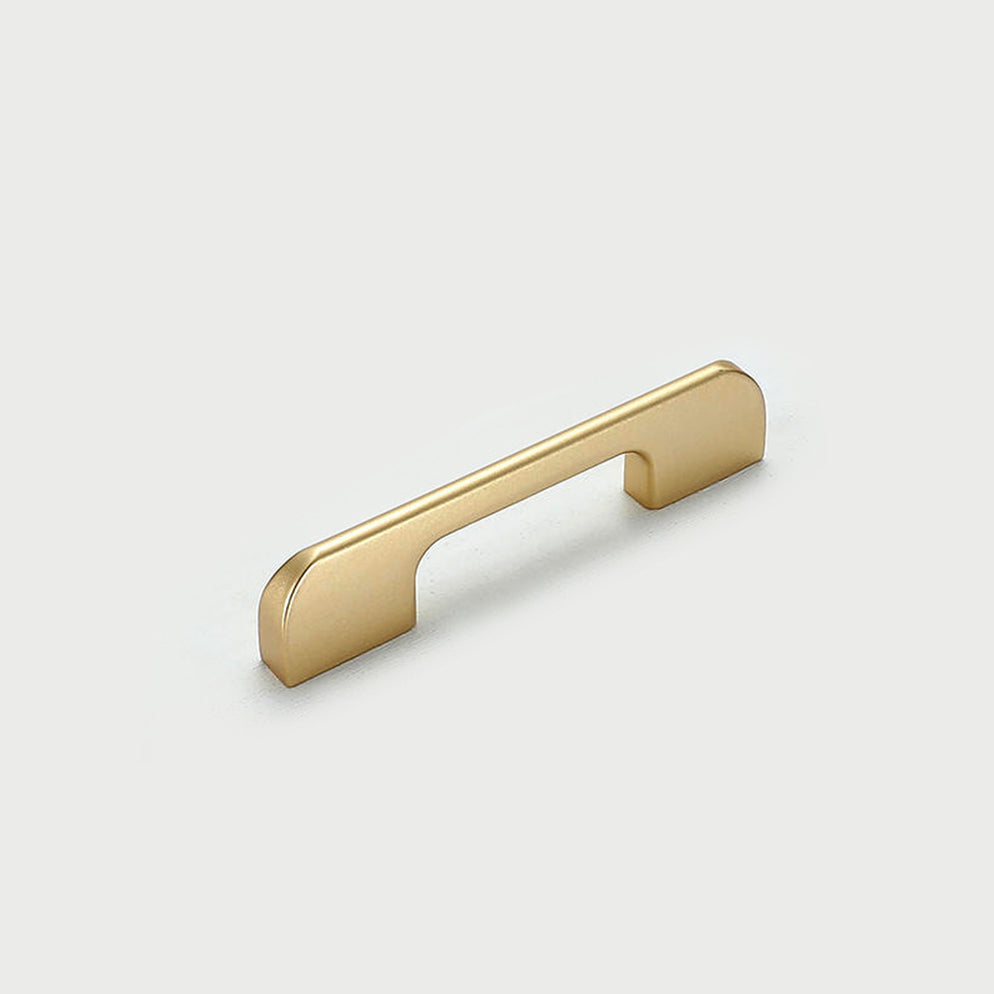 Goldenwarm Solid Aluminum Alloy Modern Long Cabinet and Drawer Handles