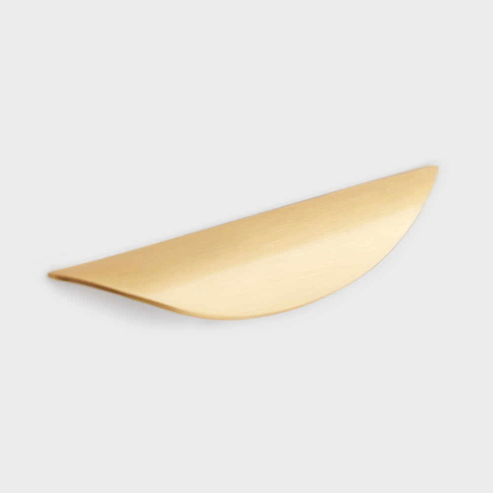 Goldenwarm Cabinet Pulls Modern Half Moon Zinc Alloy Cabinet Handles