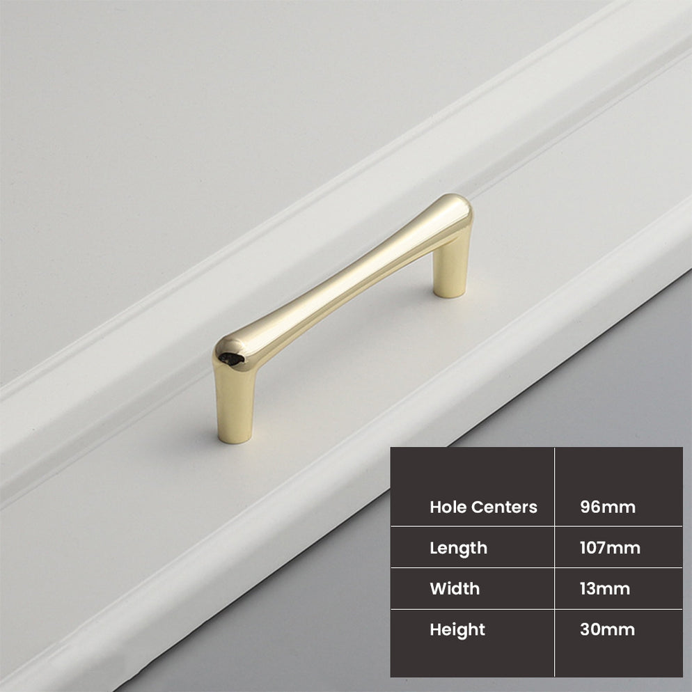 Goldenwarm Cabinet Handles Vintage Zinc Alloy Bow Kitchen Drawer Pulls