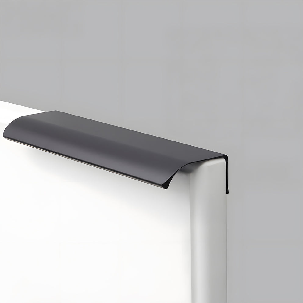 Modern Kitchen Cupboard wardrobe door Edge Cabinet Handles | Goldenwarm
