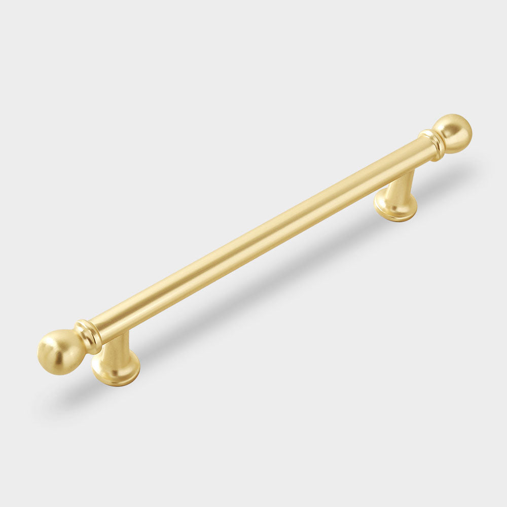 Goldenwarm Luxury Modern Gold Cabinet Kitchen Hardware Pull and Handles