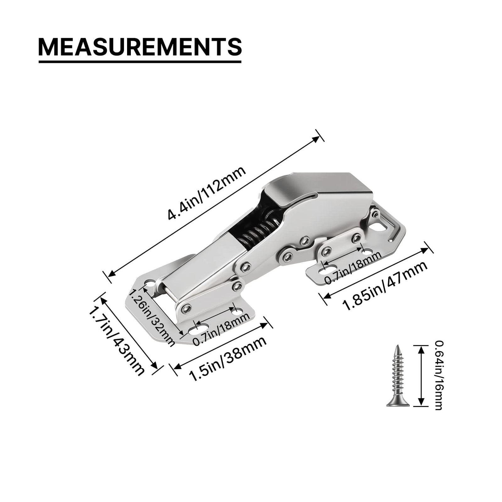 Cabinet Hinges 90 Degree Full Overlay Soft Closing Frameless Cabinet ...