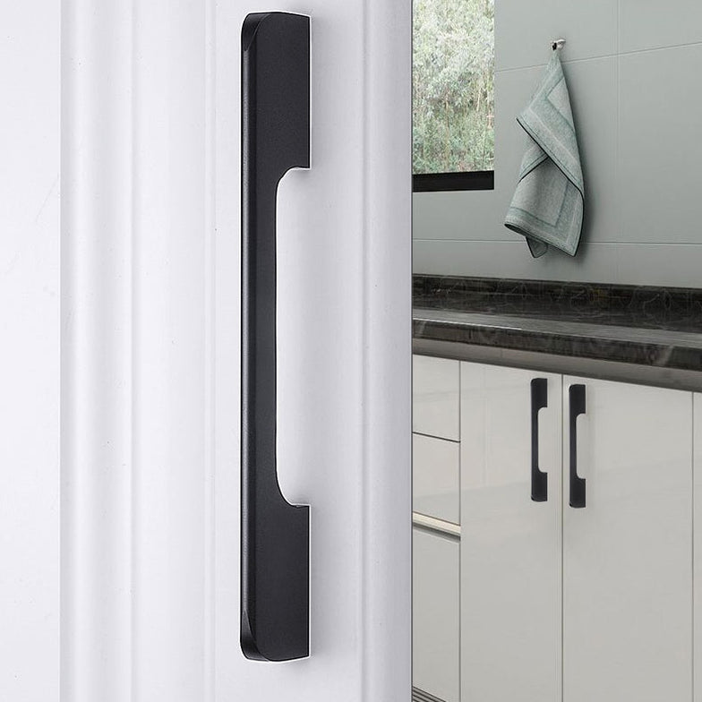 Goldenwarm Solid Aluminum Alloy Modern Long Cabinet and Drawer Handles