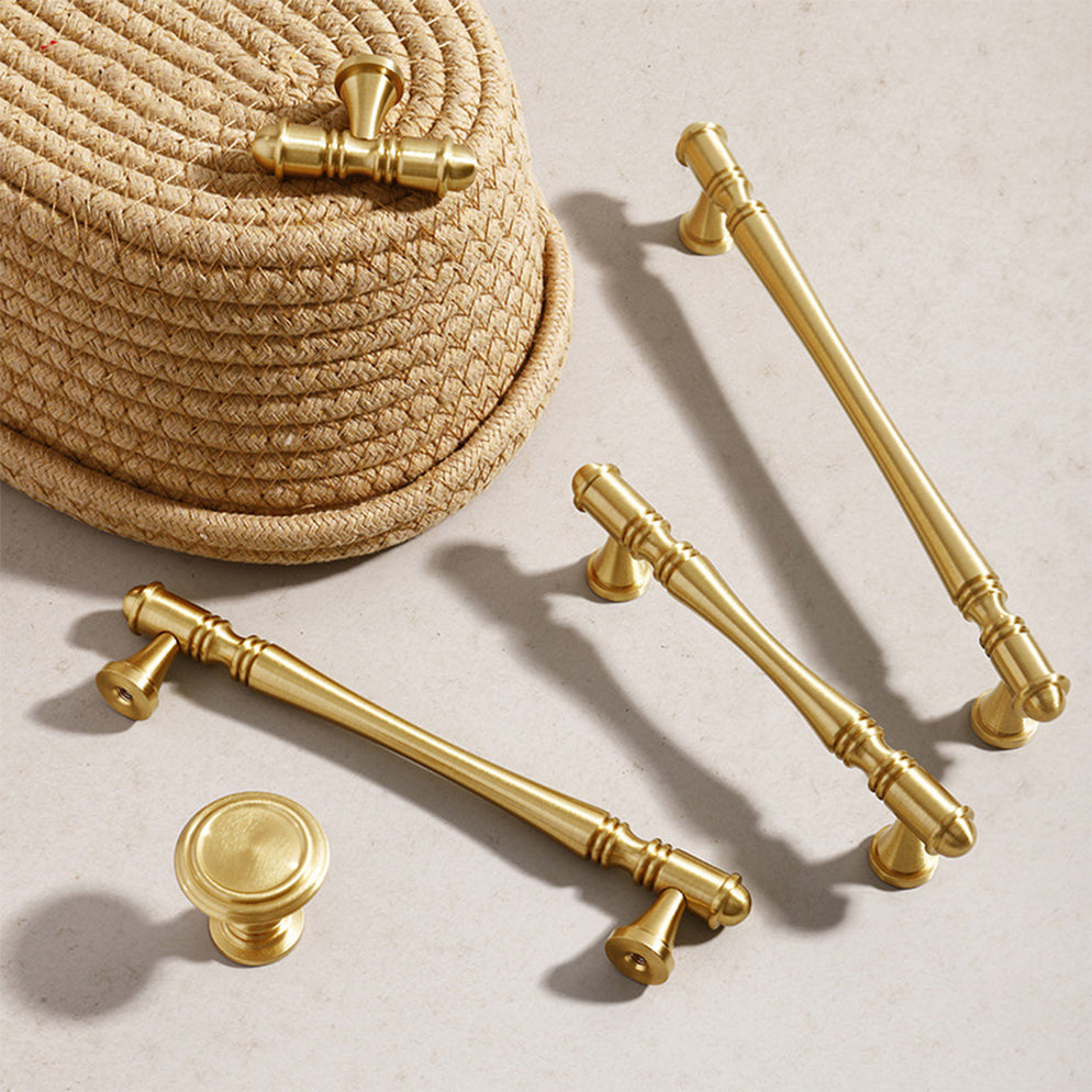 Goldenwarm Cabinet Handles Antique Brass Cabinet Pulls