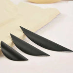 Goldenwarm Cabinet Pulls Modern Half Moon Zinc Alloy Cabinet Handles