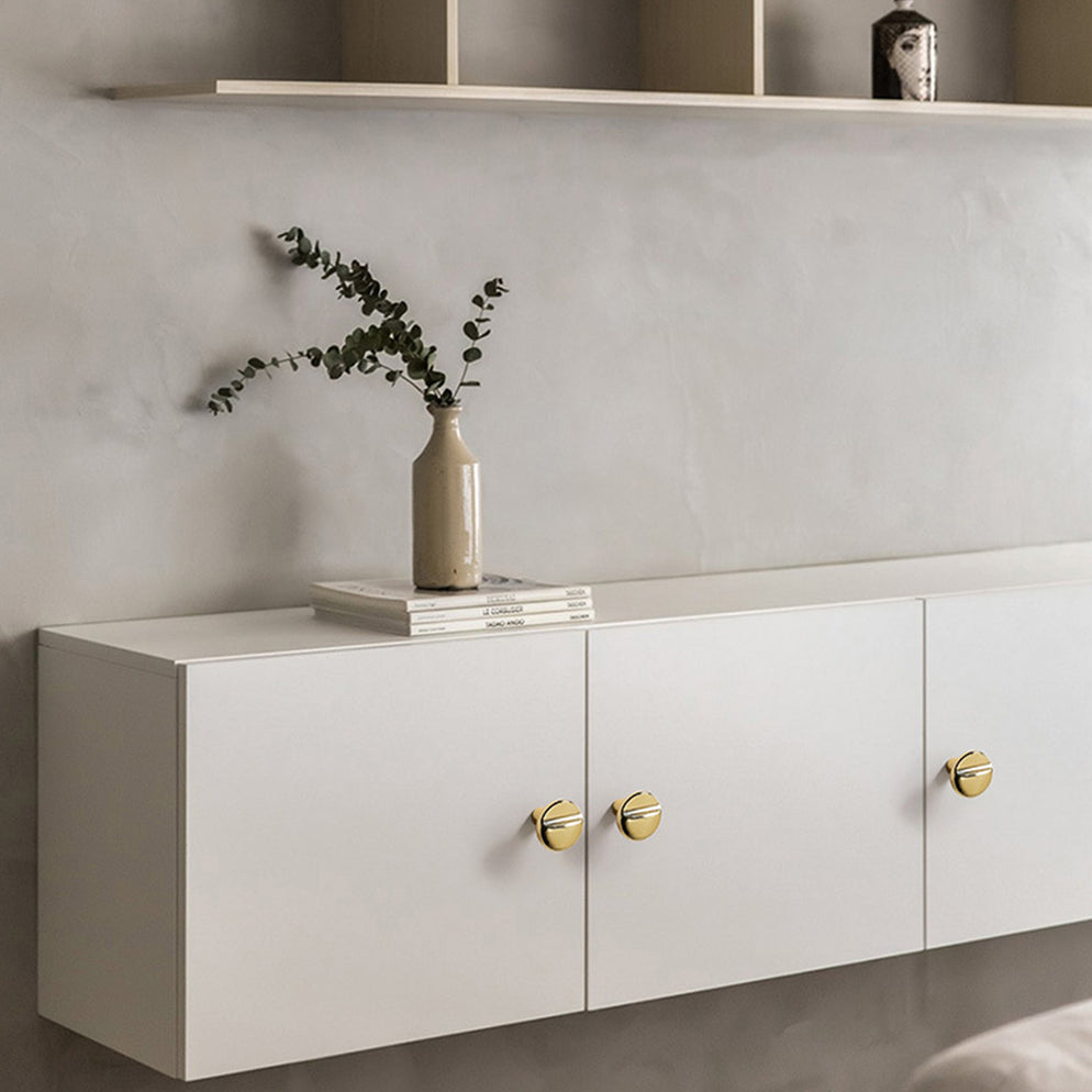 Goldenwarm Cabinet Handles Square Zinc Alloy Modern Wardrobe Handles