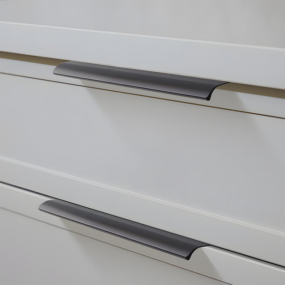 Modern Kitchen Cupboard wardrobe door Edge Cabinet Handles | Goldenwarm