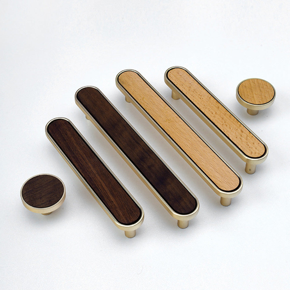 Goldenwarm Cabinet Handles Zinc Alloy Kitchen Cabinet Pulls Wood Drawer ...