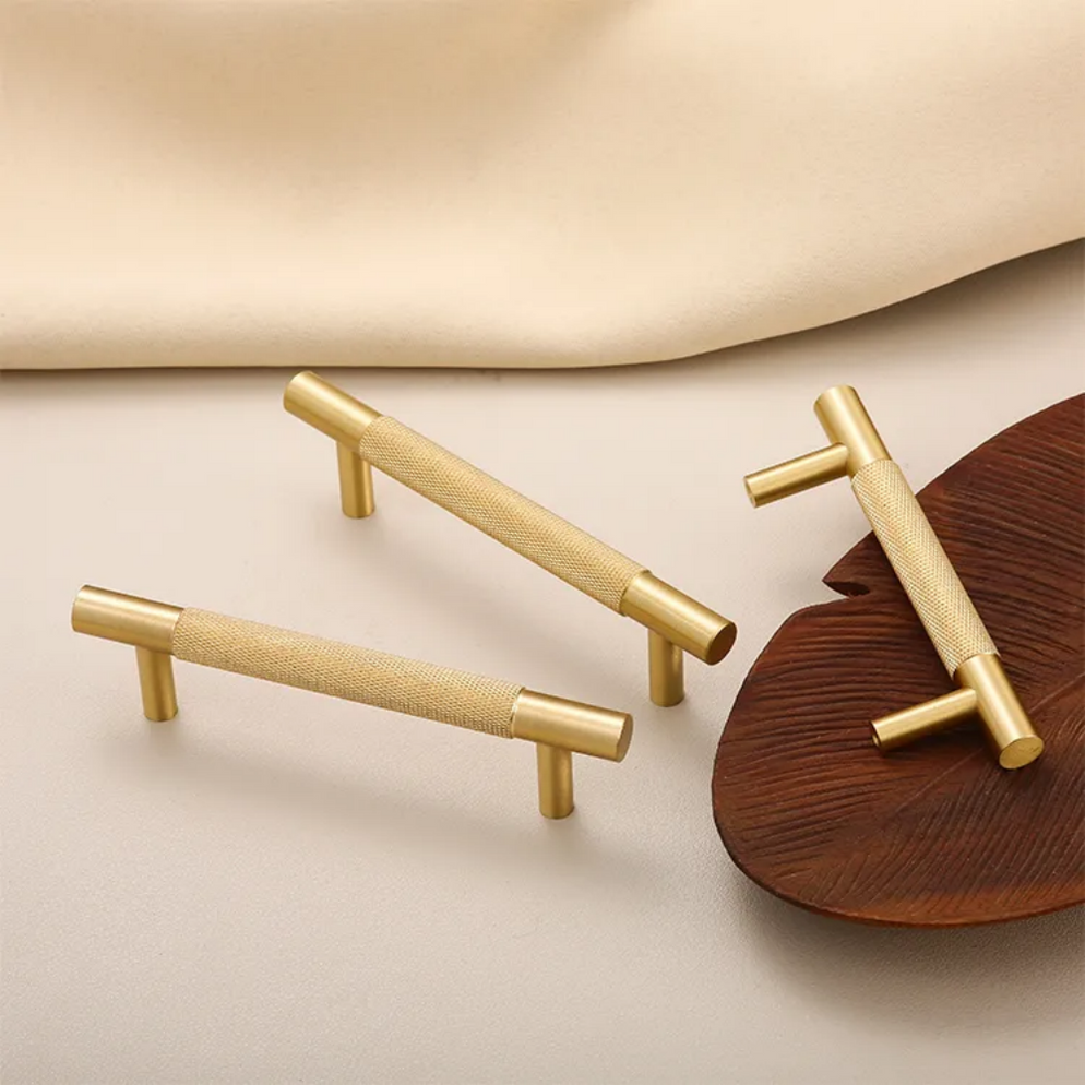 Goldenwarm Modern Cabinet Drawer Pulls for Kitchen Cabinet Wardrobe Handles