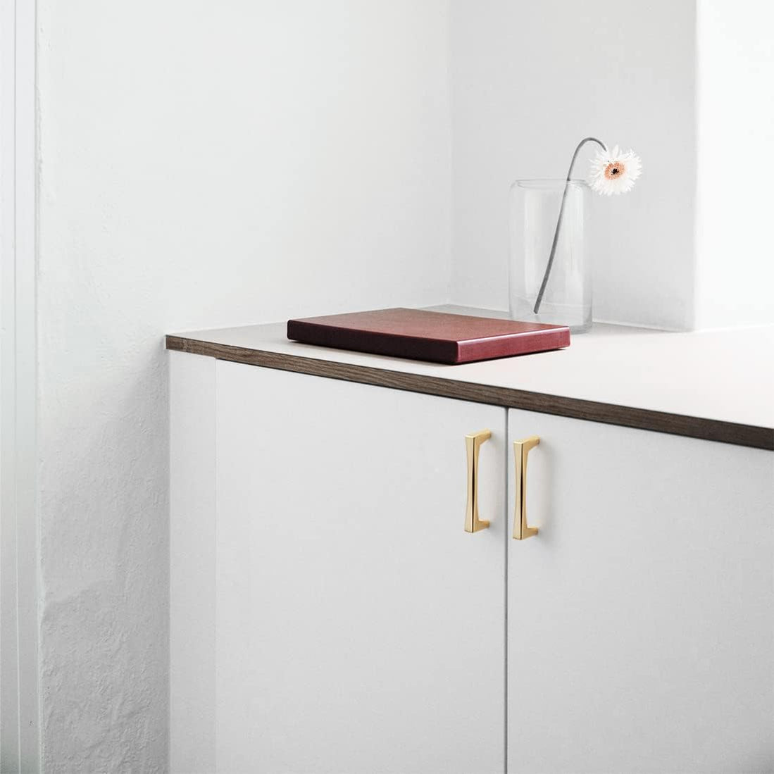 Goldenwarm Modern Drawer Handles Wardrobe Door Hardware Pulls Kitchen ...