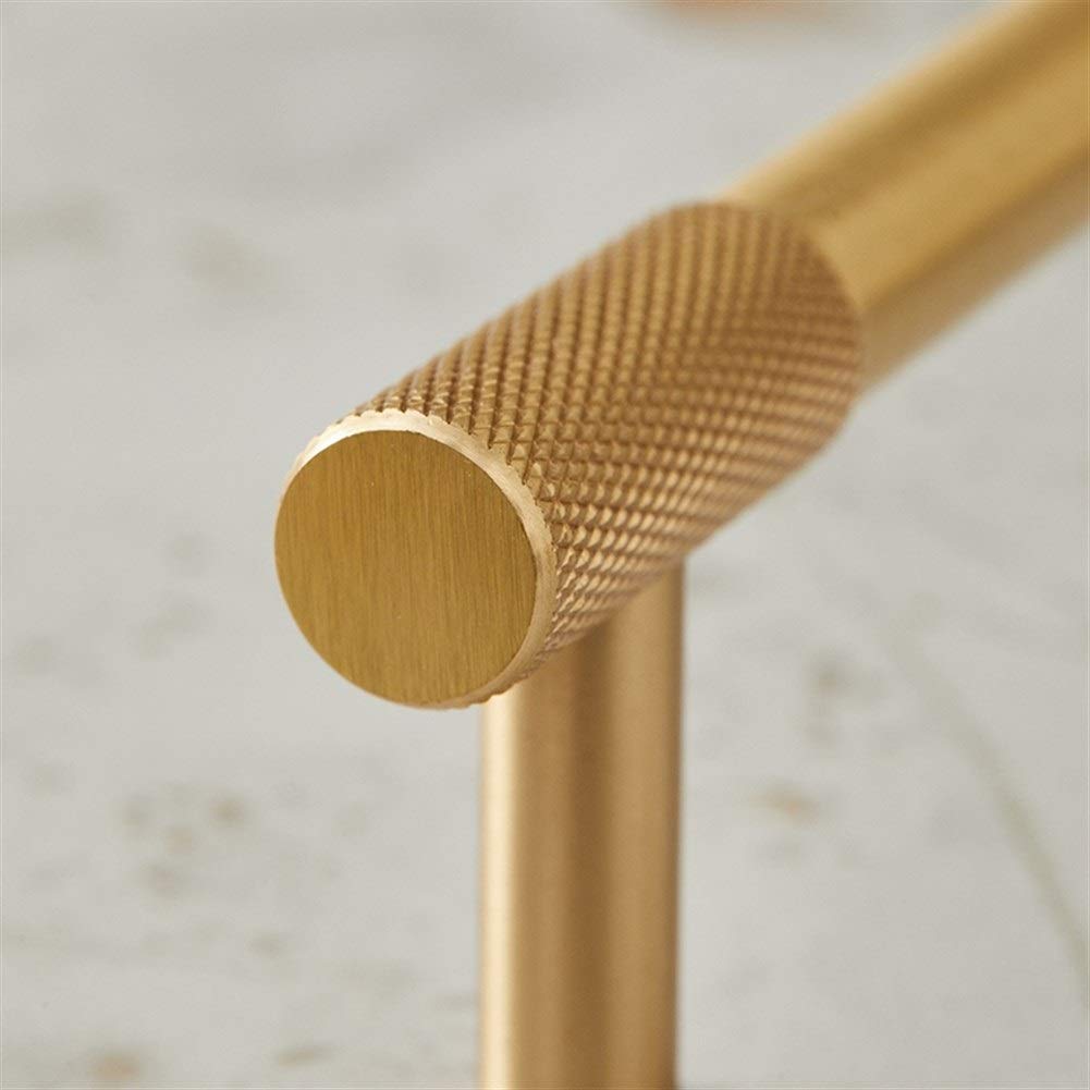 Goldenwarm Brass Cabinet Handles Gold Modern Cabinet Pulls for Kitchen