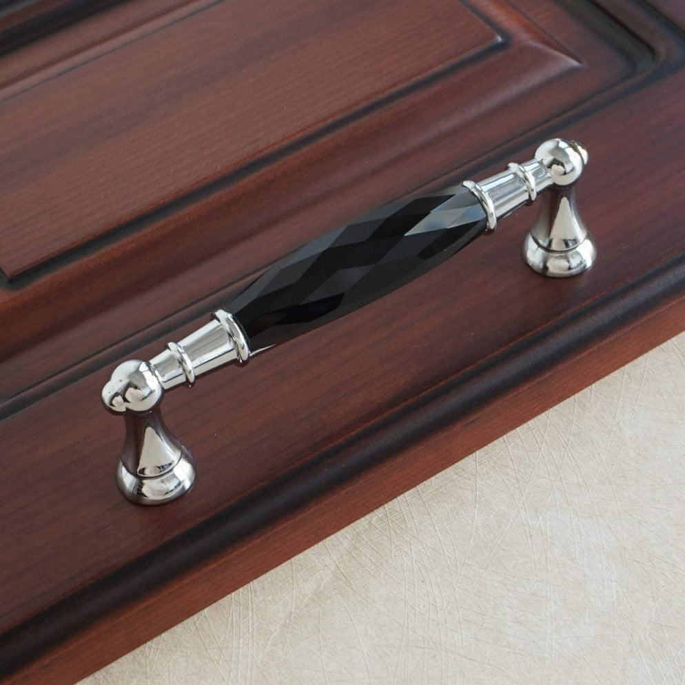 Goldenwarm Cupboard Handles Crystal Luxury Drawer Pulls Stunning ...