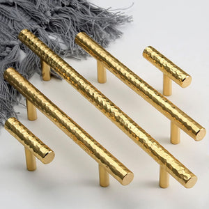 Goldenwarm Drawer Wardrobe Pulls And Door Handles Luxury Solid Golden ...