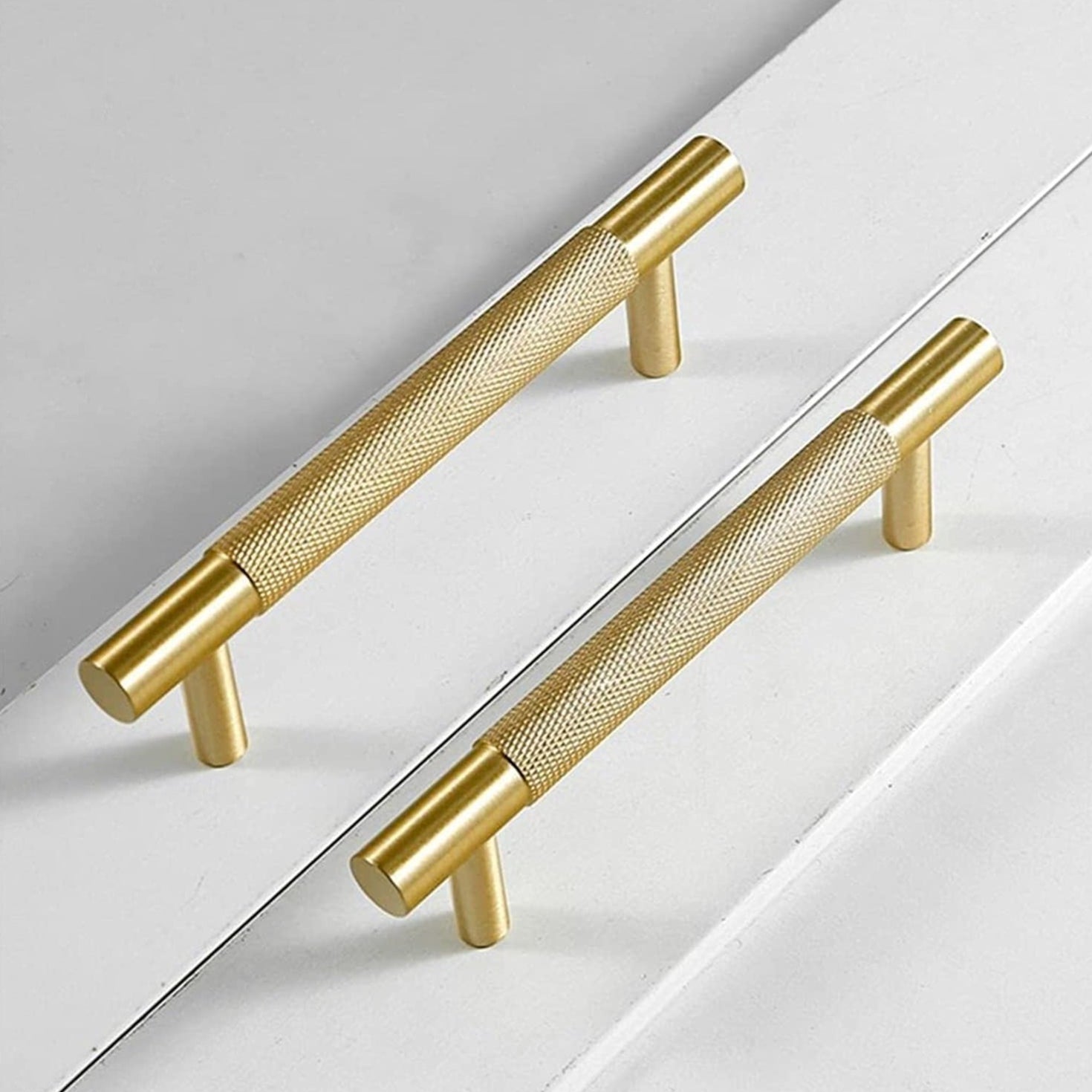 Goldenwarm Modern Cabinet Drawer Pulls for Kitchen Cabinet Wardrobe Handles