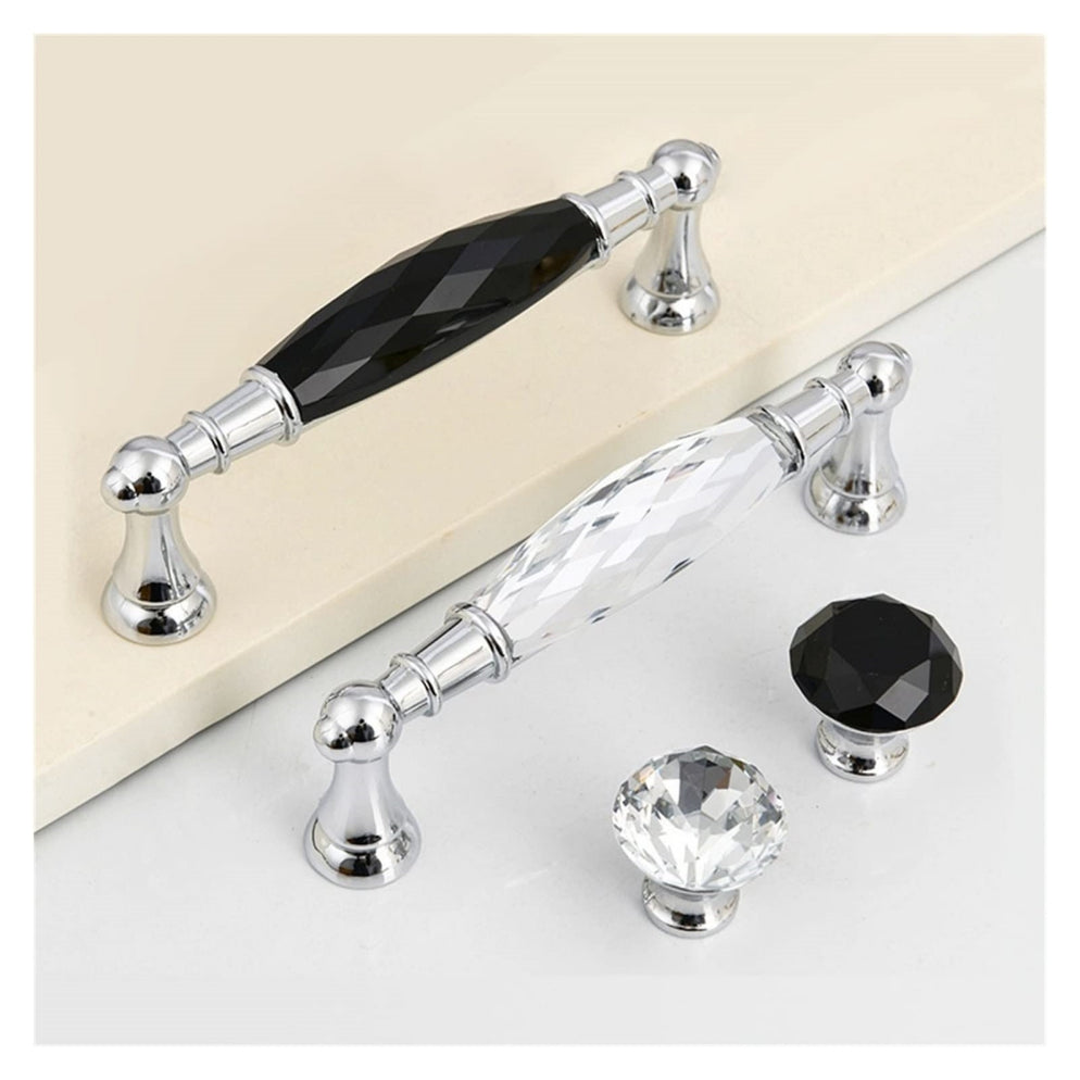 Goldenwarm Cupboard Handles Crystal Luxury Drawer Pulls Stunning ...