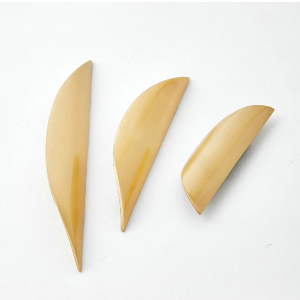 Goldenwarm Cabinet Pulls Modern Half Moon Zinc Alloy Cabinet Handles