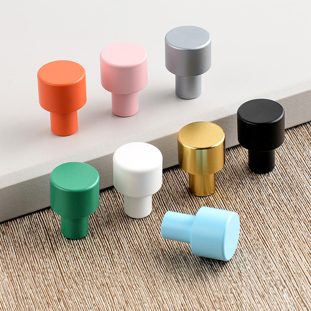 Goldenwarm Modern Cabinet Handles Decorative Colorful Double Curved ...