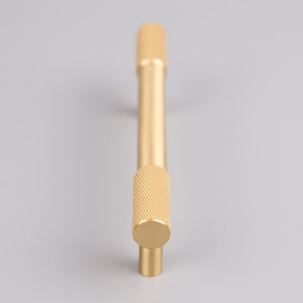 Goldenwarm Brass Cabinet Handles Gold Modern Cabinet Pulls for Kitchen