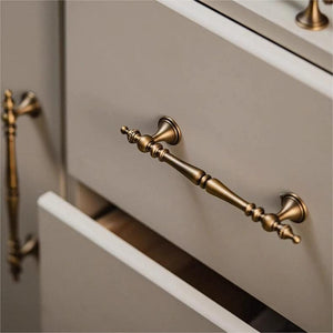 Goldenwarm Modern Cabinet Handles Antique Brass Cabinet Pulls Drawer Pulls