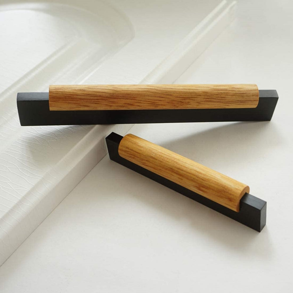 Goldenwarm Wood Cabinet Pulls Unique Kitchen Furniture Hardware