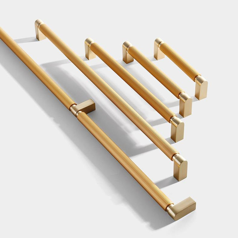 Goldenwarm Cabinet Pulls Two-Color Splicing Aluminum Alloy Kitchen ...