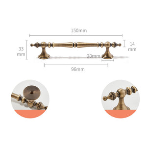 Goldenwarm Modern Cabinet Handles Antique Brass Cabinet Pulls Drawer Pulls