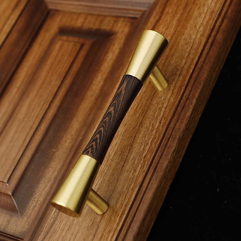 Goldenwarm Kitchen Cabinet Handles Modern Cabinet Pulls Wooden Drawer ...
