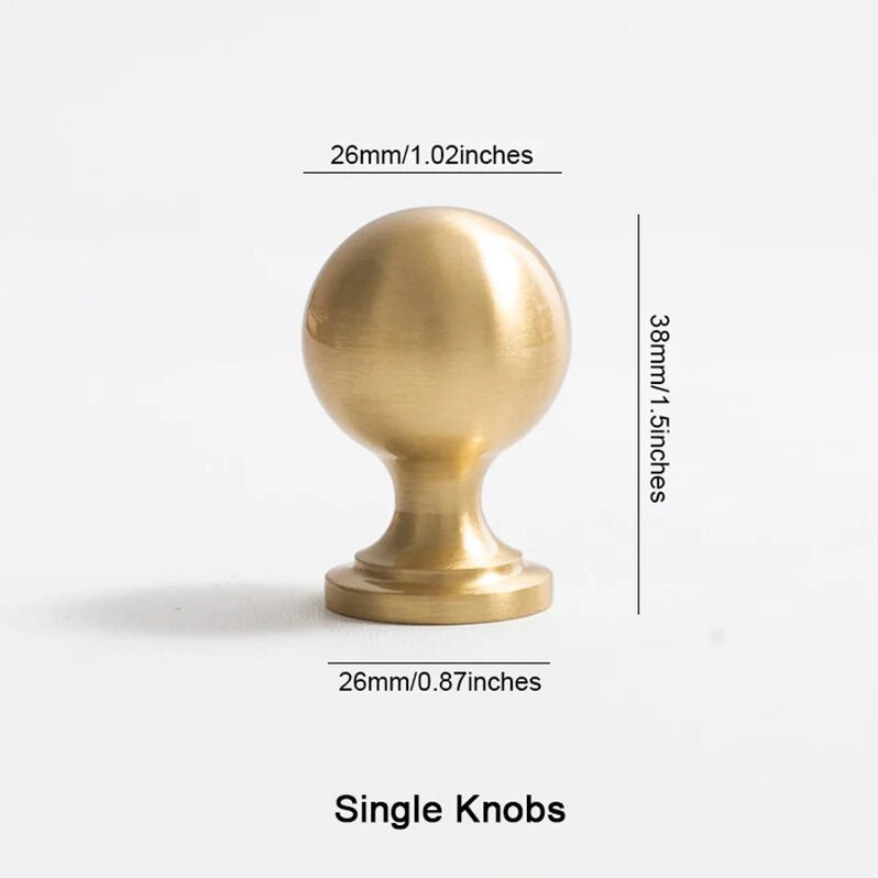 Cabinet Handles Solid Brass Cabinet Pulls Gold Cabinet Pulls — Goldenwarm