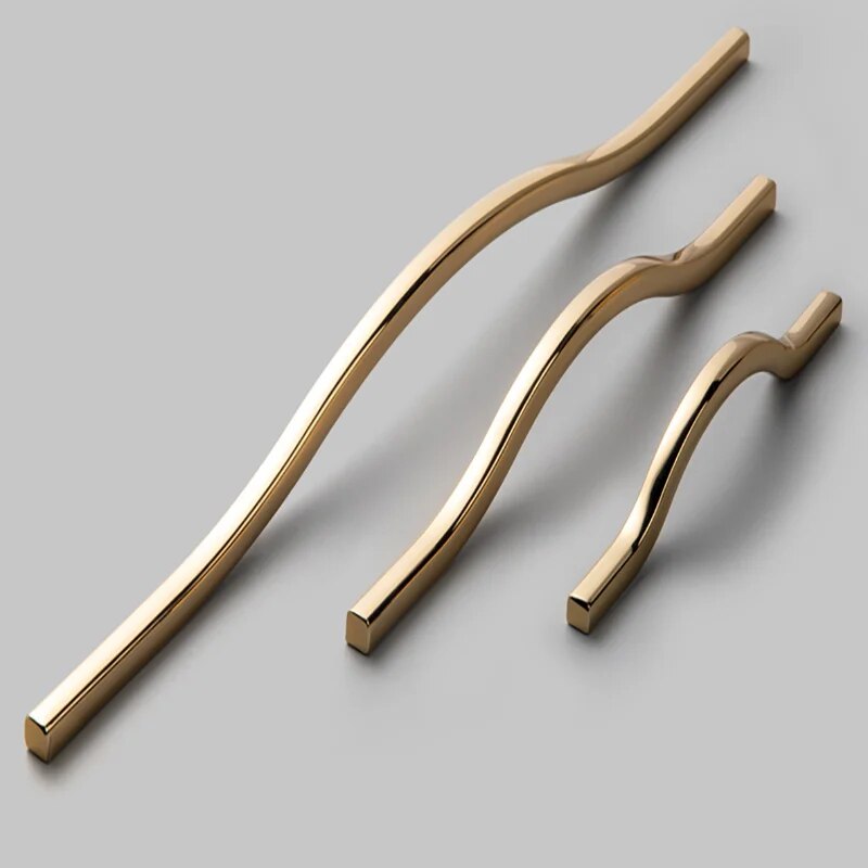 Cabinet Pulls Kitchen Drawer Pulls And Door Handles Nordic Zinc Alloy ...