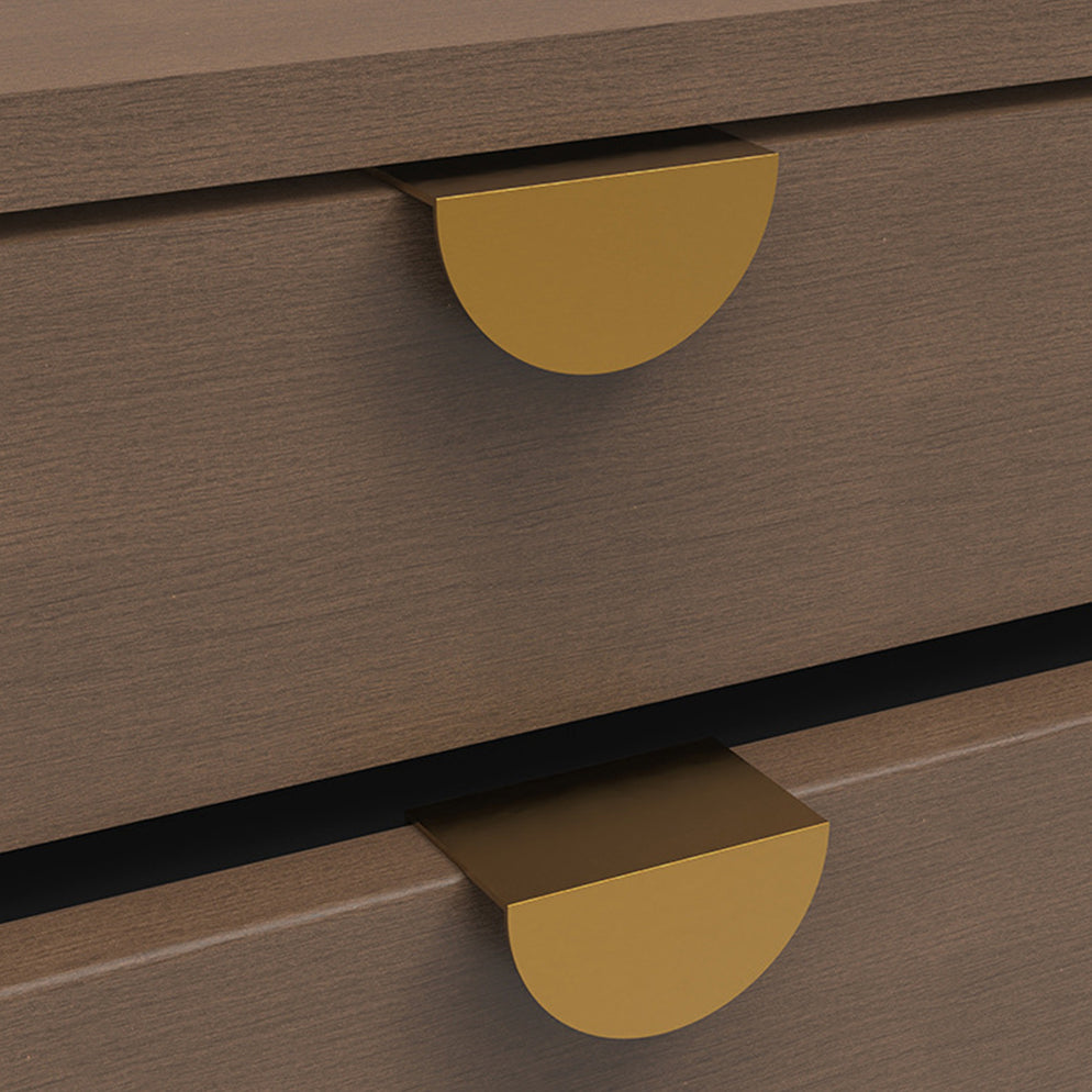 Kitchen drawer Edge Pulls Modern gold cabinet handles | Goldenwarm