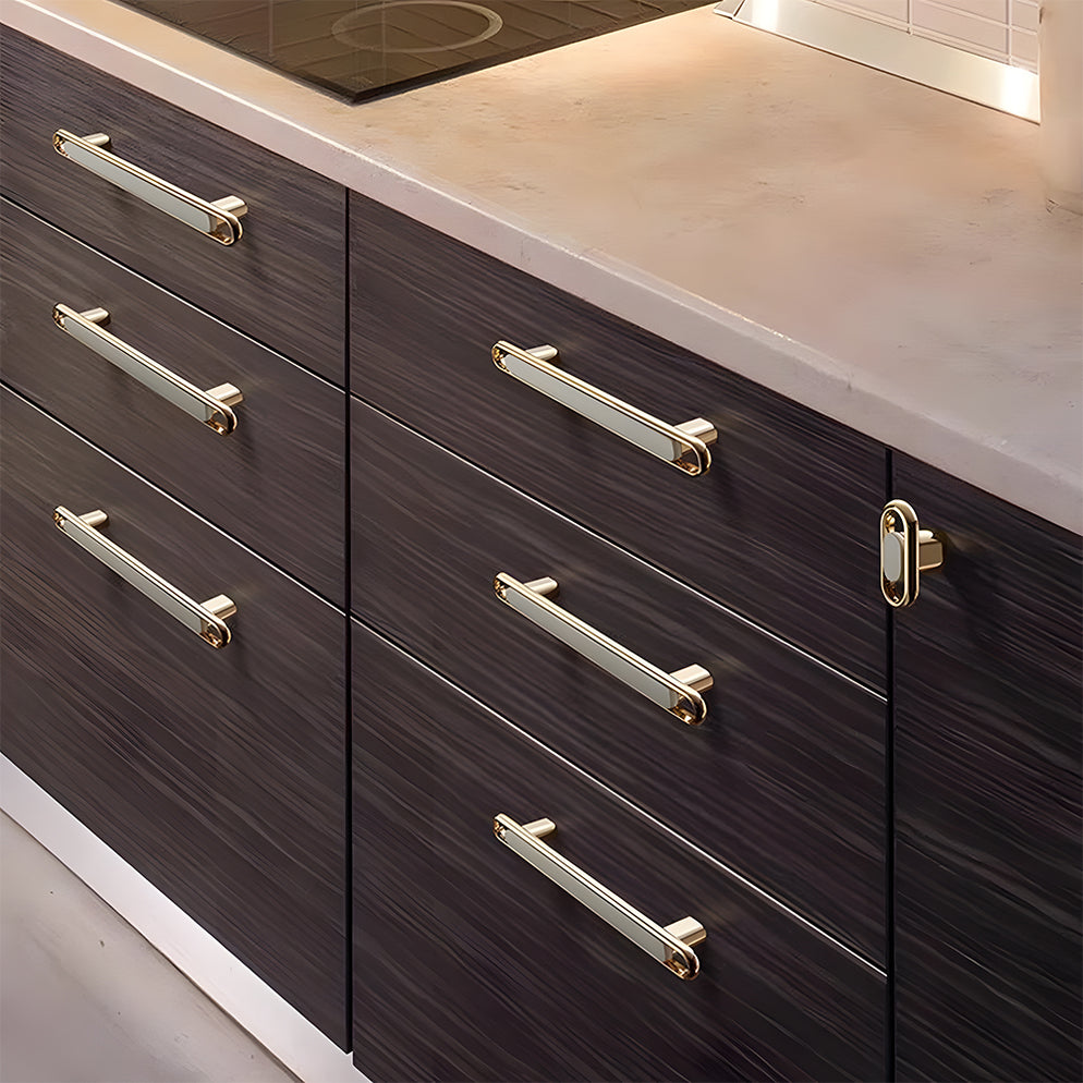 Goldenwarm Modern Cabinet Hardware Pulls Long Kitchen Cabinet Handles