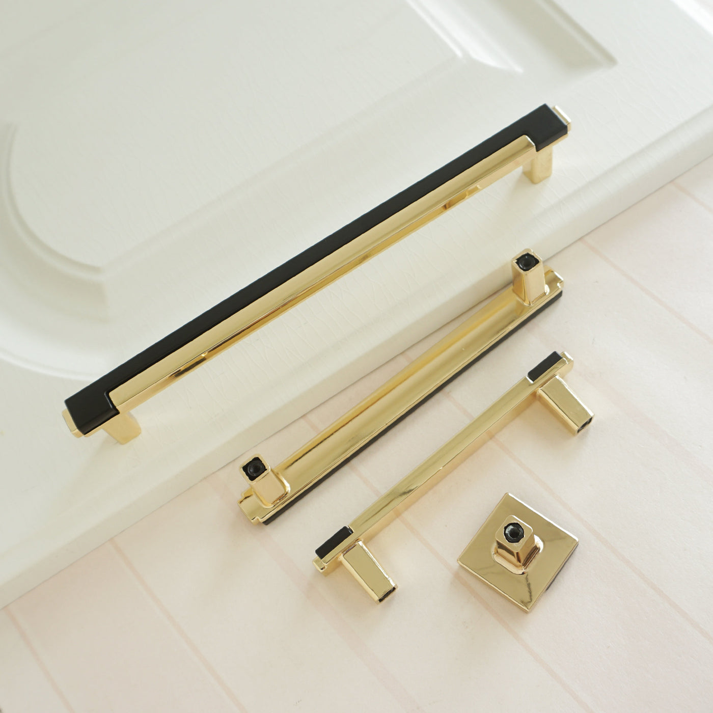 Goldenwarm Cabinet Handles and Knobs Modern Kitchen Cabinet Hardware