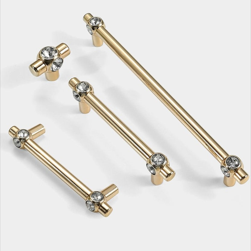 Goldenwarm Cabinet Handles Crystal Cabinet Handles Pulls Closet Door Pulls
