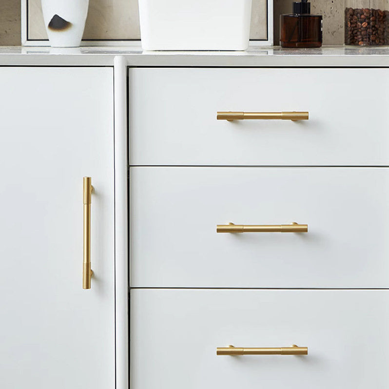Goldenwarm Cabinet Handle Luxury Stripe High-End Dresser Cupboard Pull ...