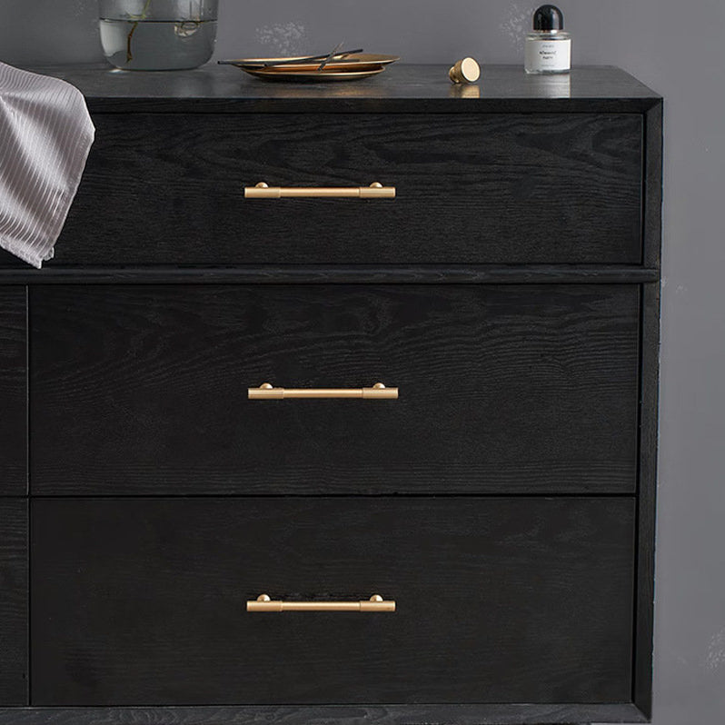 Goldenwarm Cabinet Handle Luxury Stripe High-End Dresser Cupboard Pull ...