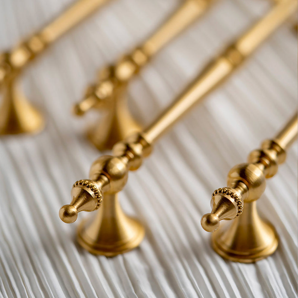 Goldenwarm Modern Cabinet Handles Antique Brass Cabinet Pulls Drawer Pulls