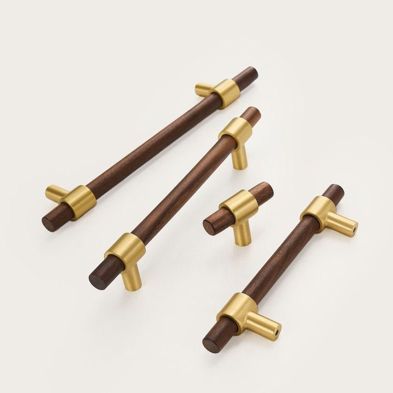 Goldenwarm Liberty Hardware Cabinet Pulls Walnut & Beech Drawer Dresser Pulls Wooden Cabinet ...