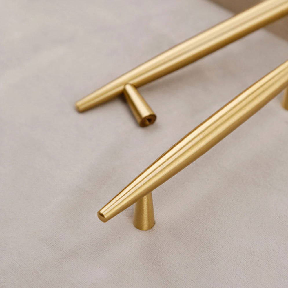 Goldenwarm Cabinet Handles Solid Brass Cabinet Pulls Kitchen Drawer Pulls