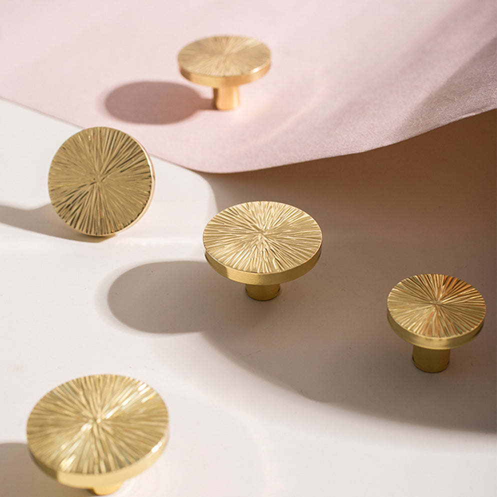 Goldenwarm Cabinet Knobs Gold Pulls and Knobs for Kitchen Cabinets