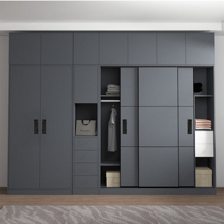 Cabinet Handles Zinc Alloy Cabinet Pulls Concealed Barn Door Handle ...