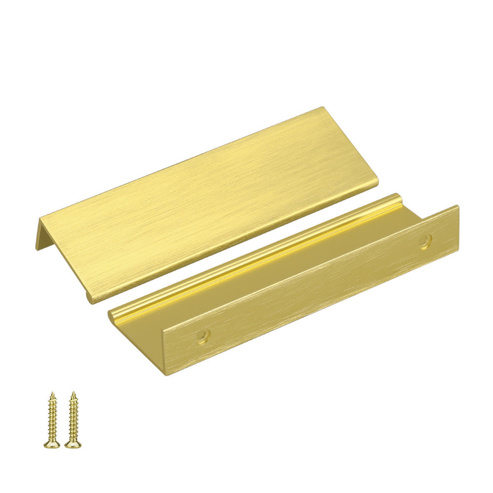 Goldenwarm Cabinet Edge Pull Modern Cabinet Handles Kitchen Cabinet ...